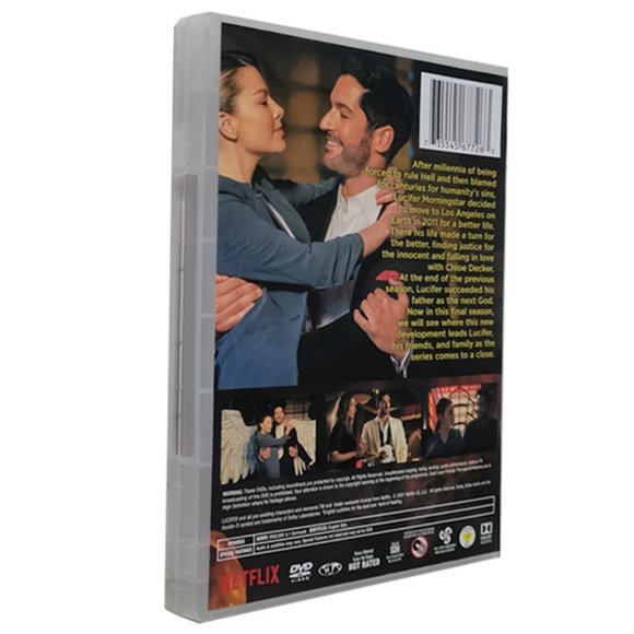 Lucifer Season 6 | Media | Lucifer Season 6 Six Dvd Box Set Brand New ...